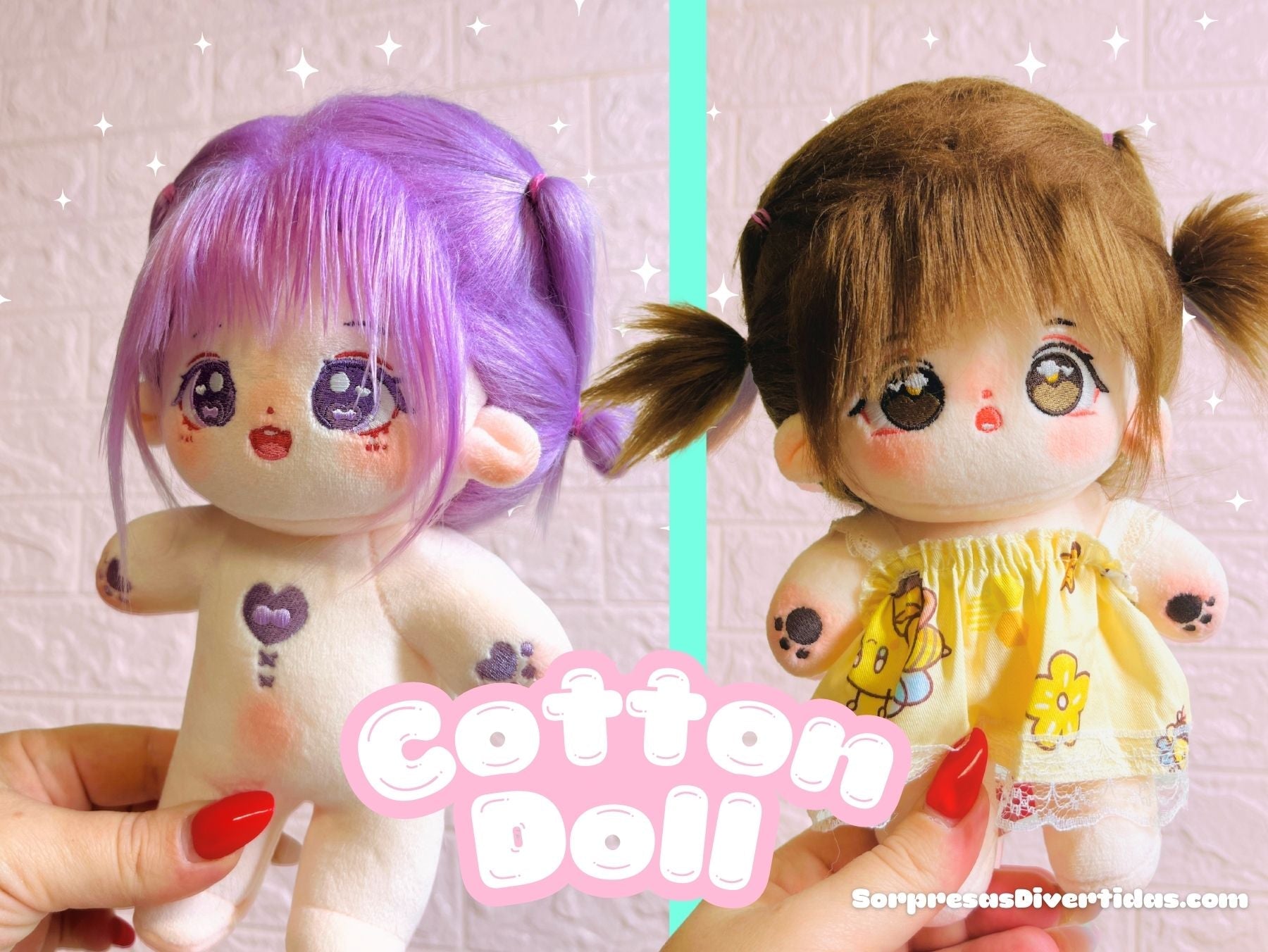 🎀¿Qué son las muñecas "Cotton Doll"? 👀 – Sorpresas Divertidas Shop