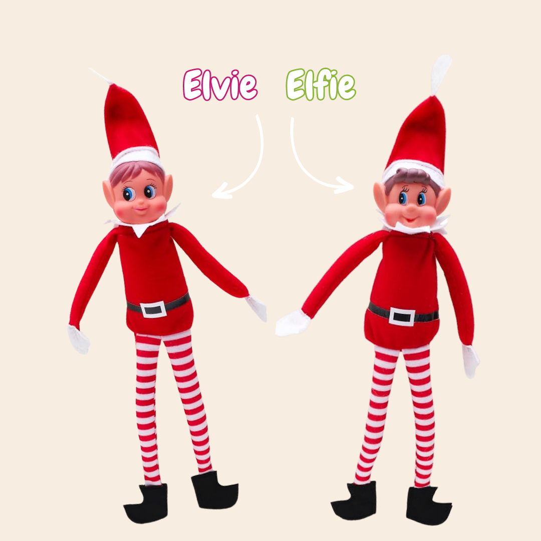 Elfo Navidad Travesuras - Elfie o Elvie – Sorpresas Divertidas Shop