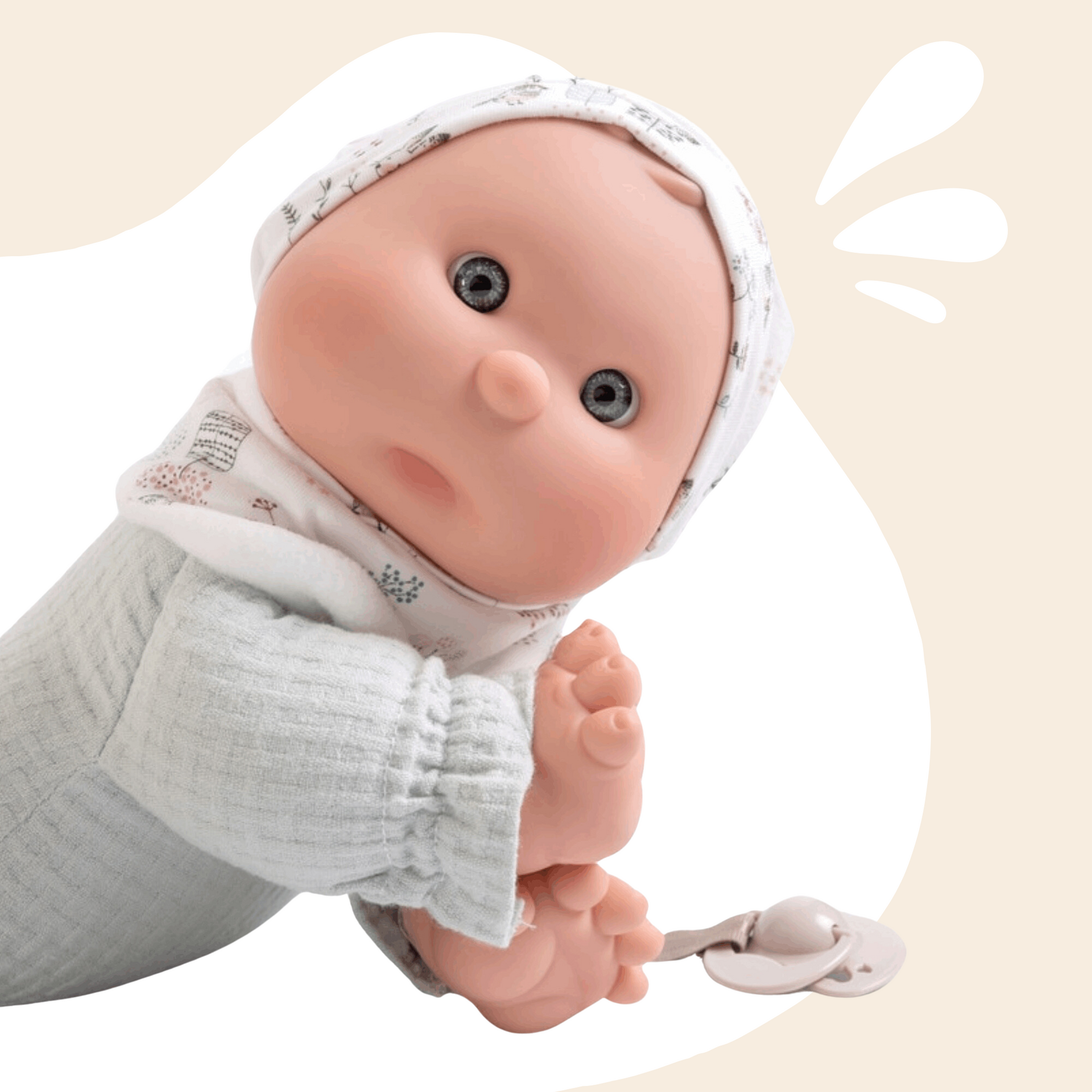 Mi primer Antonio Juan Dolly Rosa/Verde – Sorpresas Divertidas Shop